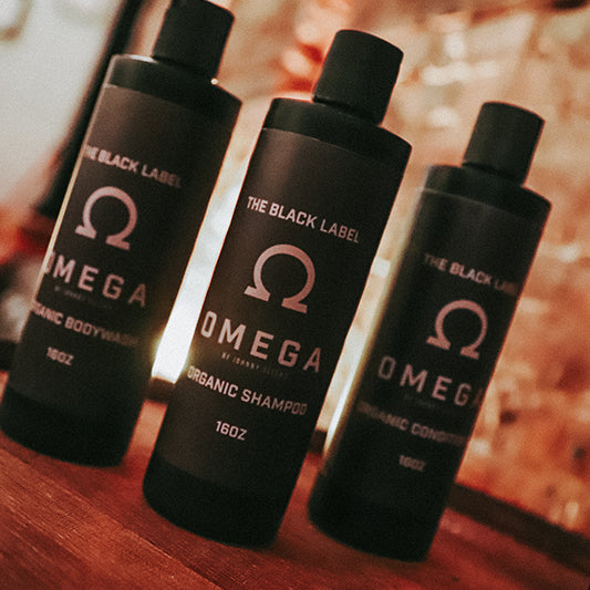 Omega Shampoo | 100% Organic | The Black Label by Johnny Slicks